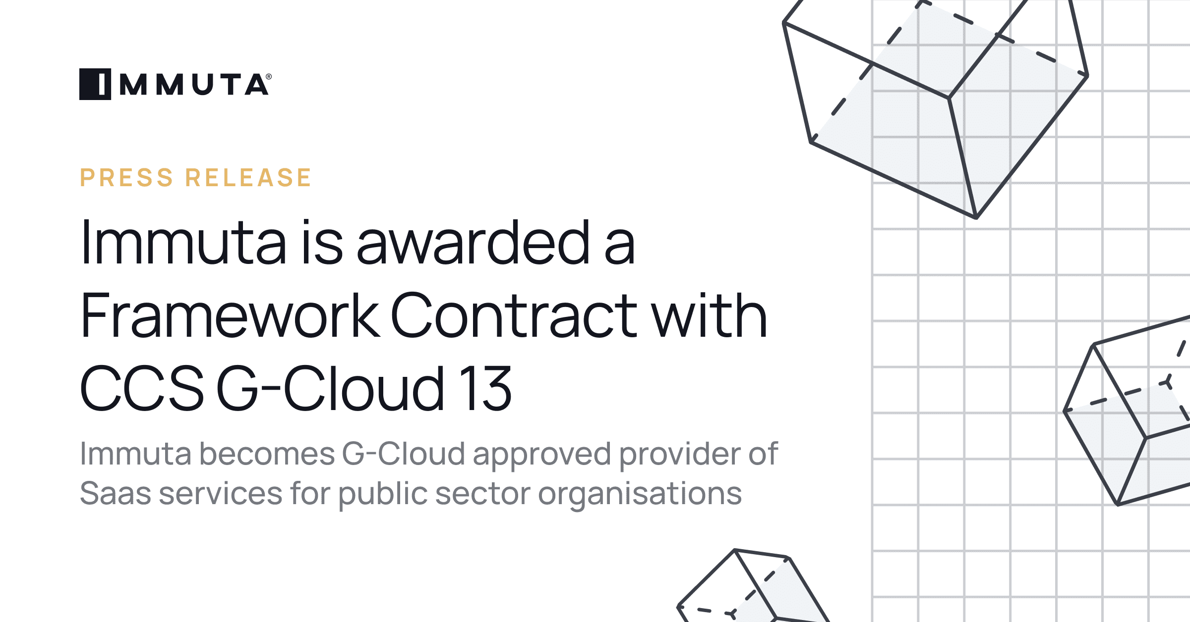 Immuta is awarded a Framework Contract with CCS G-Cloud 13 | Immuta