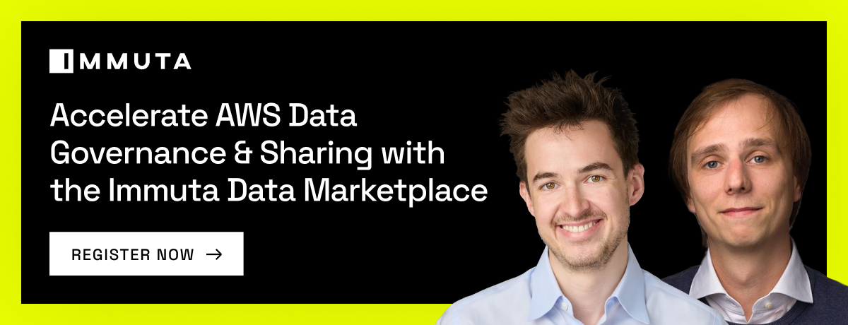 On-Demand Webinar: Accelerate AWS Data Governance & Sharing with the Immuta Data Marketplace ...