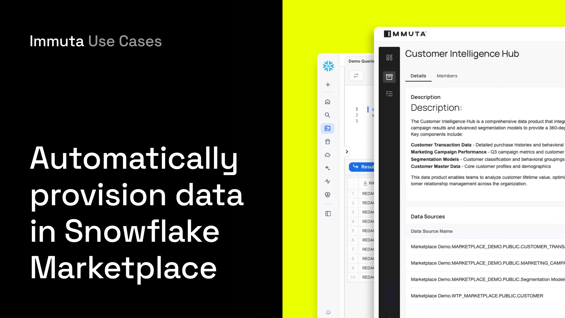 How to Provision Data Within Snowflake Marketplace | Immuta